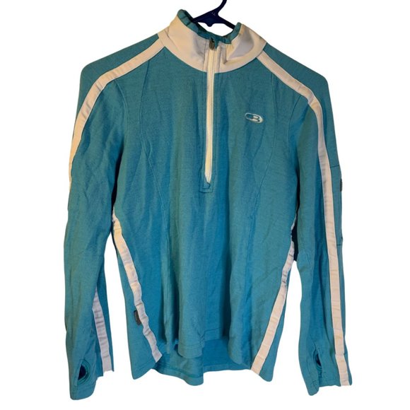 Icebreaker | Tops | Icebreaker Merino Half Zip Top Size Xs Womens Blue ...